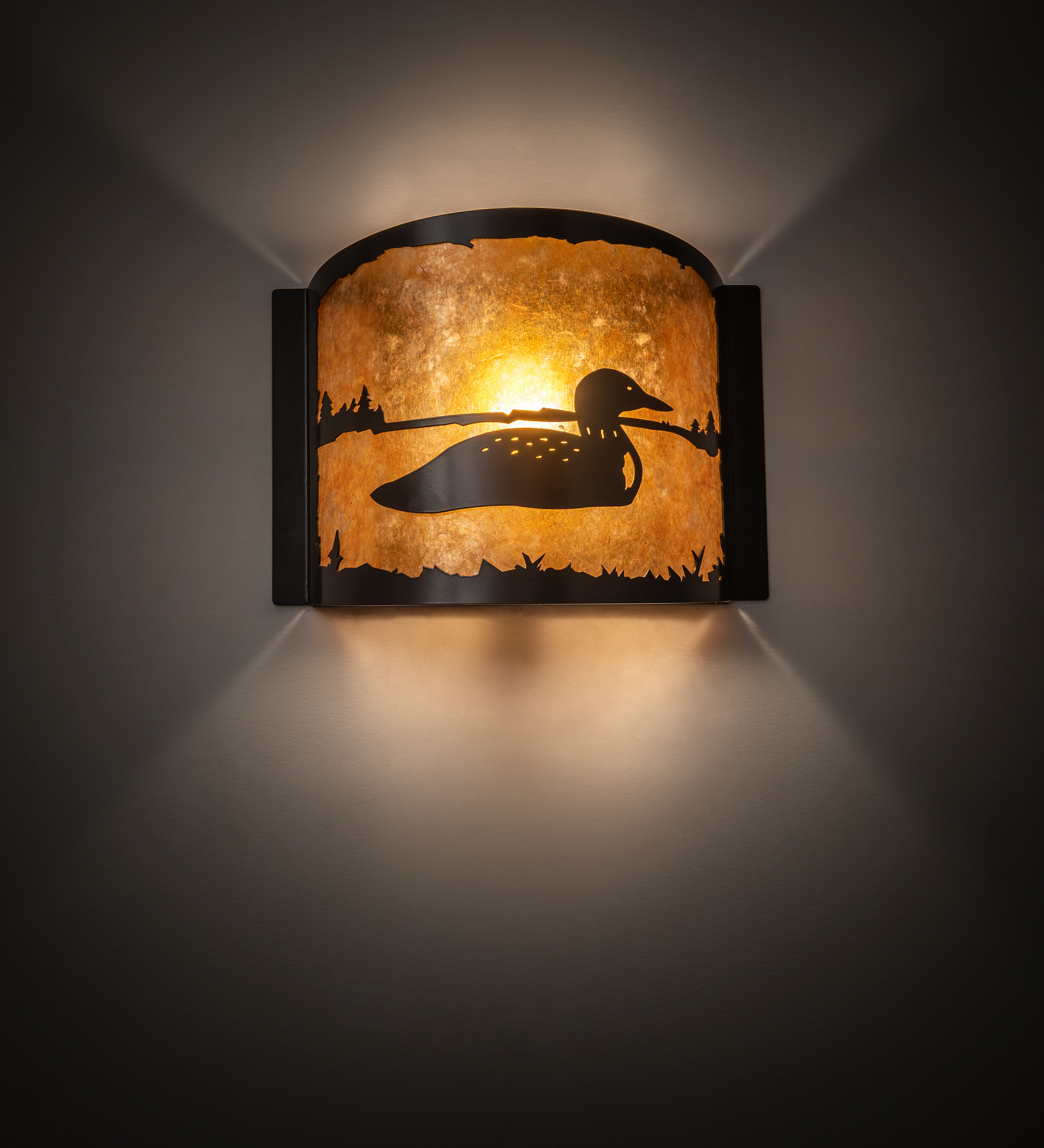 Meyda Lighting 12" Wide Loon Right Wall Sconce | Perigold