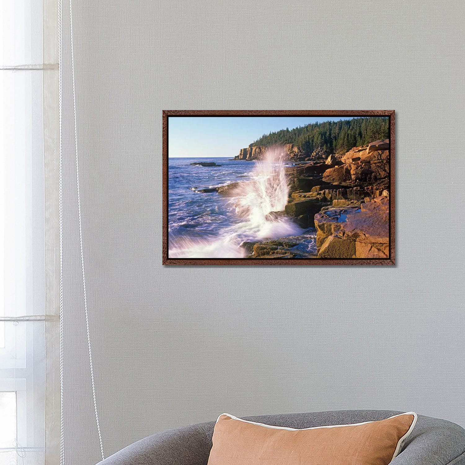 Ebern Designs Atlantic Coast Near Thunder Hole VI, Acadia National Park ...