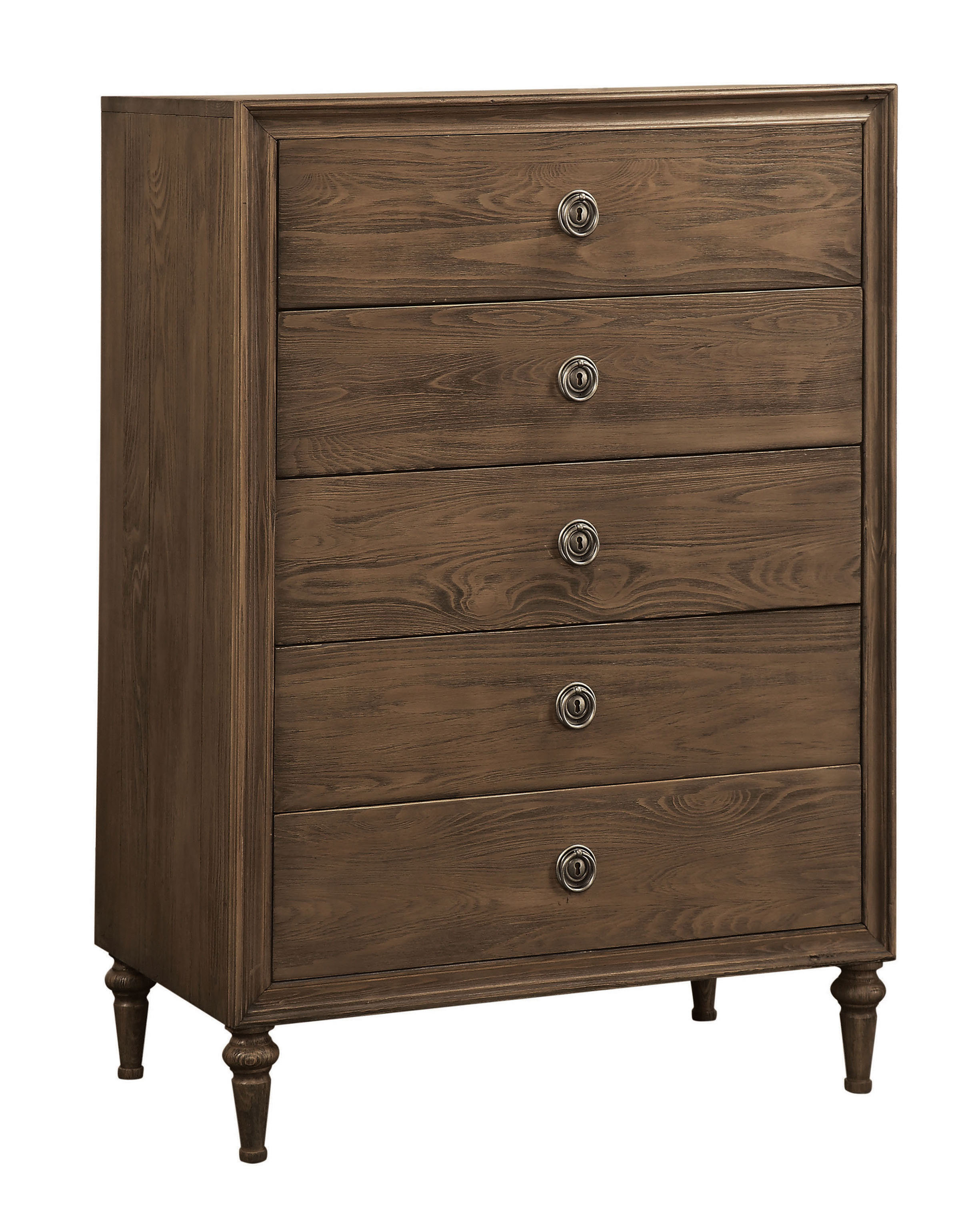 Darby Home Co Adesire Reclaimed Oak Chest with 5 Drawer - Wayfair Canada