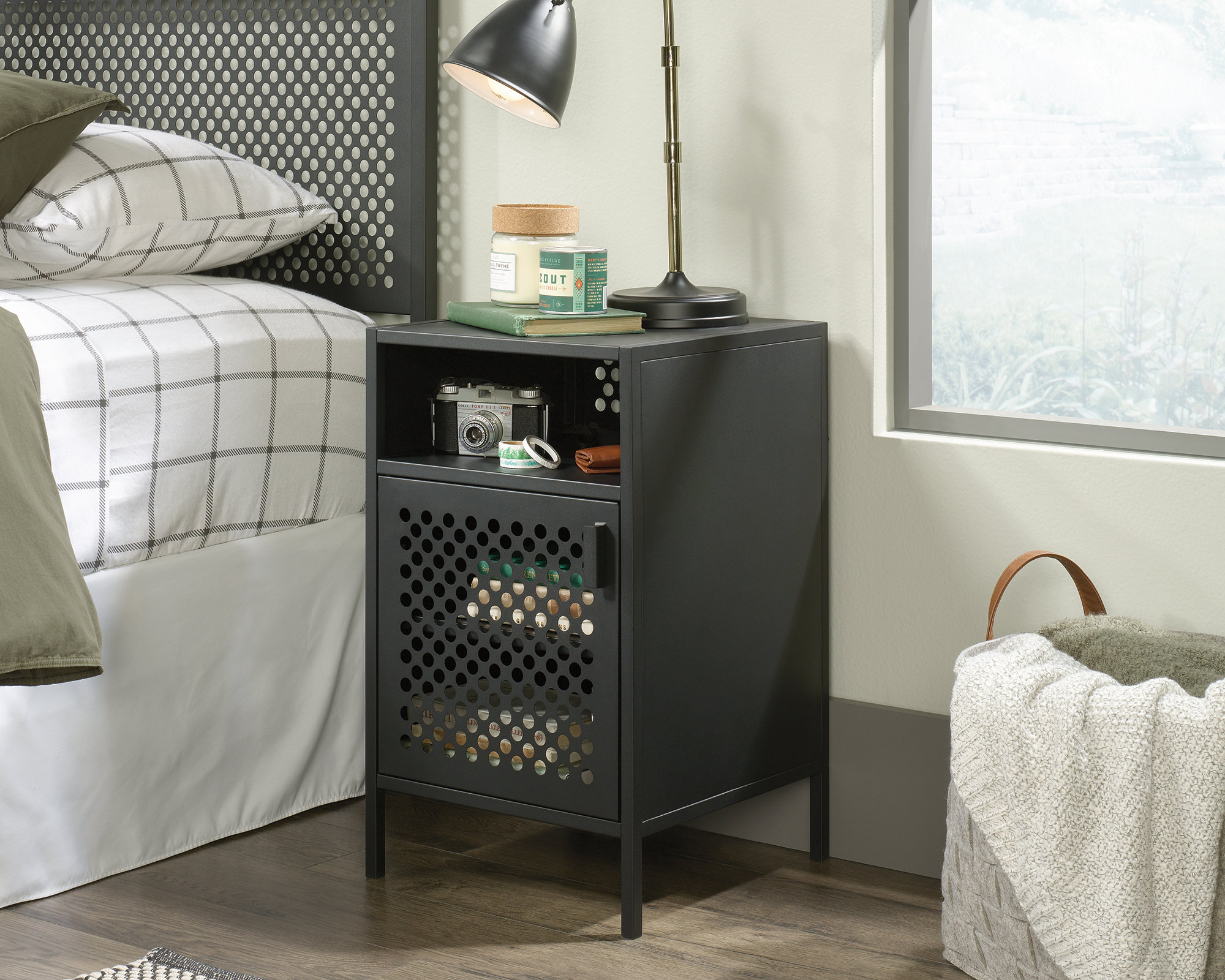 Ebern Designs Rustic Night Stand | Wayfair