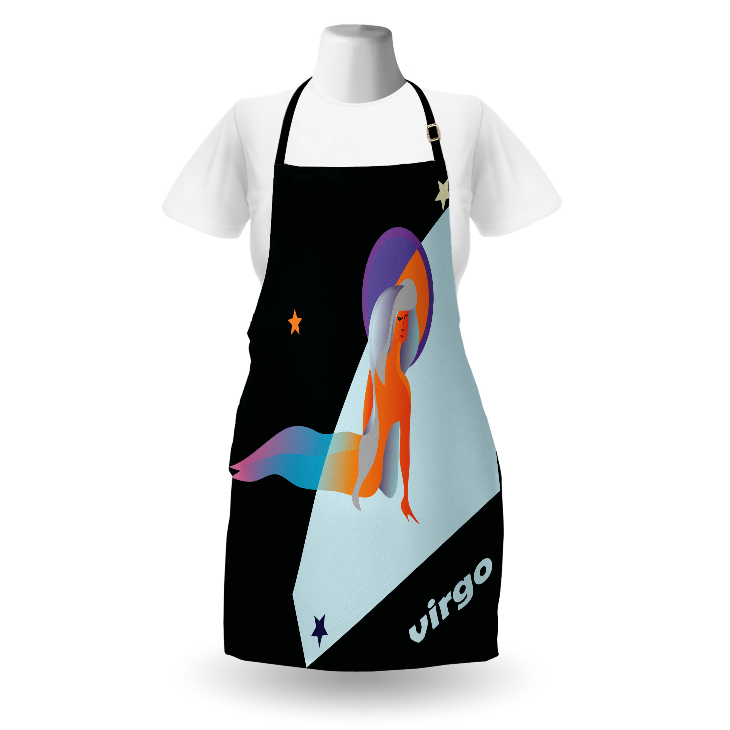 East Urban Home Zodiac Virgo Apron, Cooking Gardening, Adult Size ...
