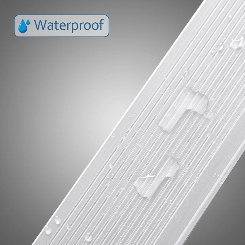 Sunwings Aluminum 2" W x 36" L Peel & Stick Stair Nose Anti-Slip Strip ...