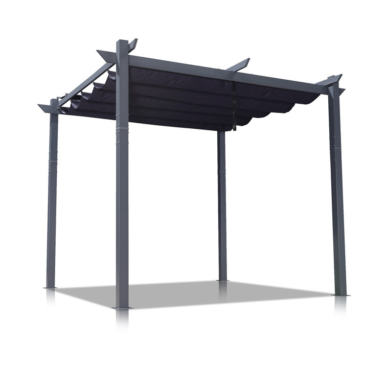 Blue Elephant 3m x 3m Aluminium Pergola | Wayfair.co.uk