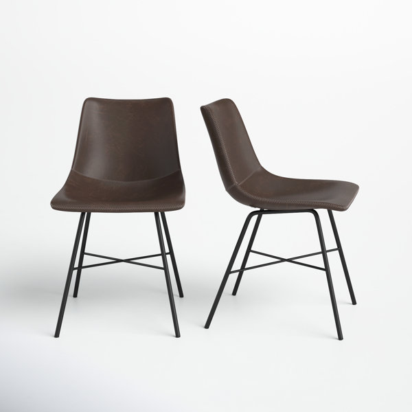 Birch Lane™ Bela Vegan Leather Dining Chair & Reviews | Wayfair