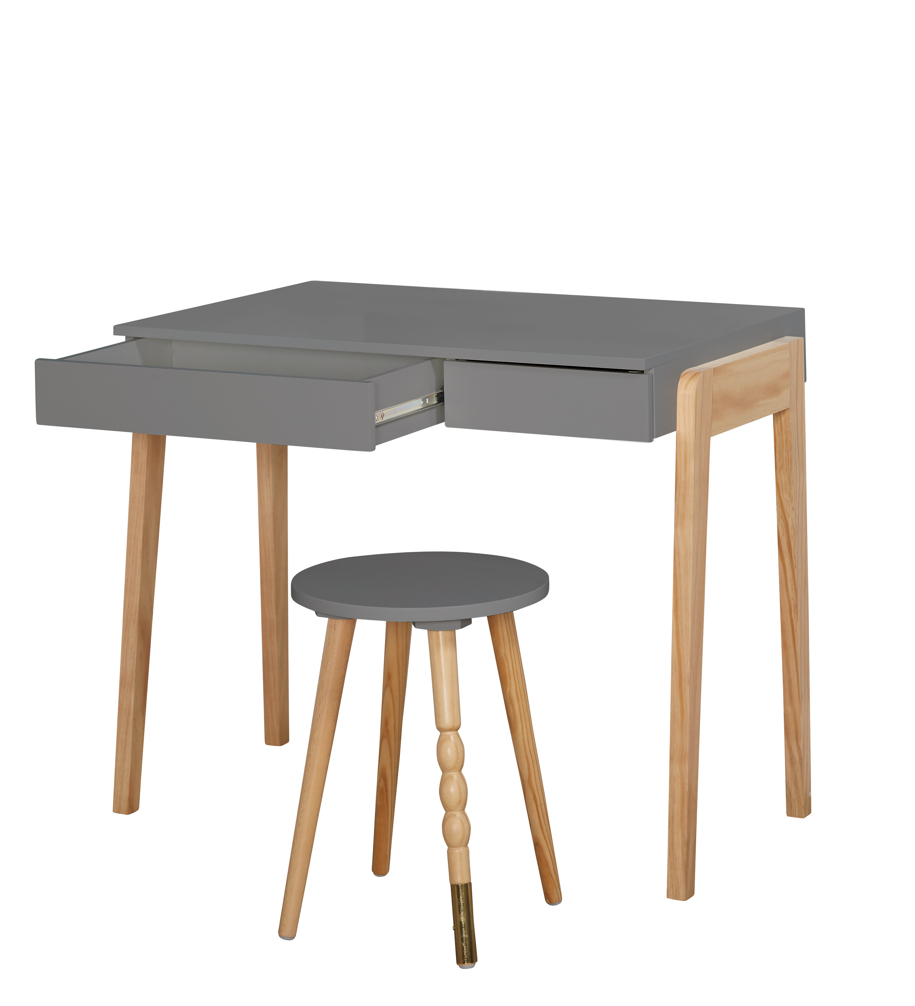 Isabelle & Max™ Abduh Desk and Stool Set & Reviews | Wayfair