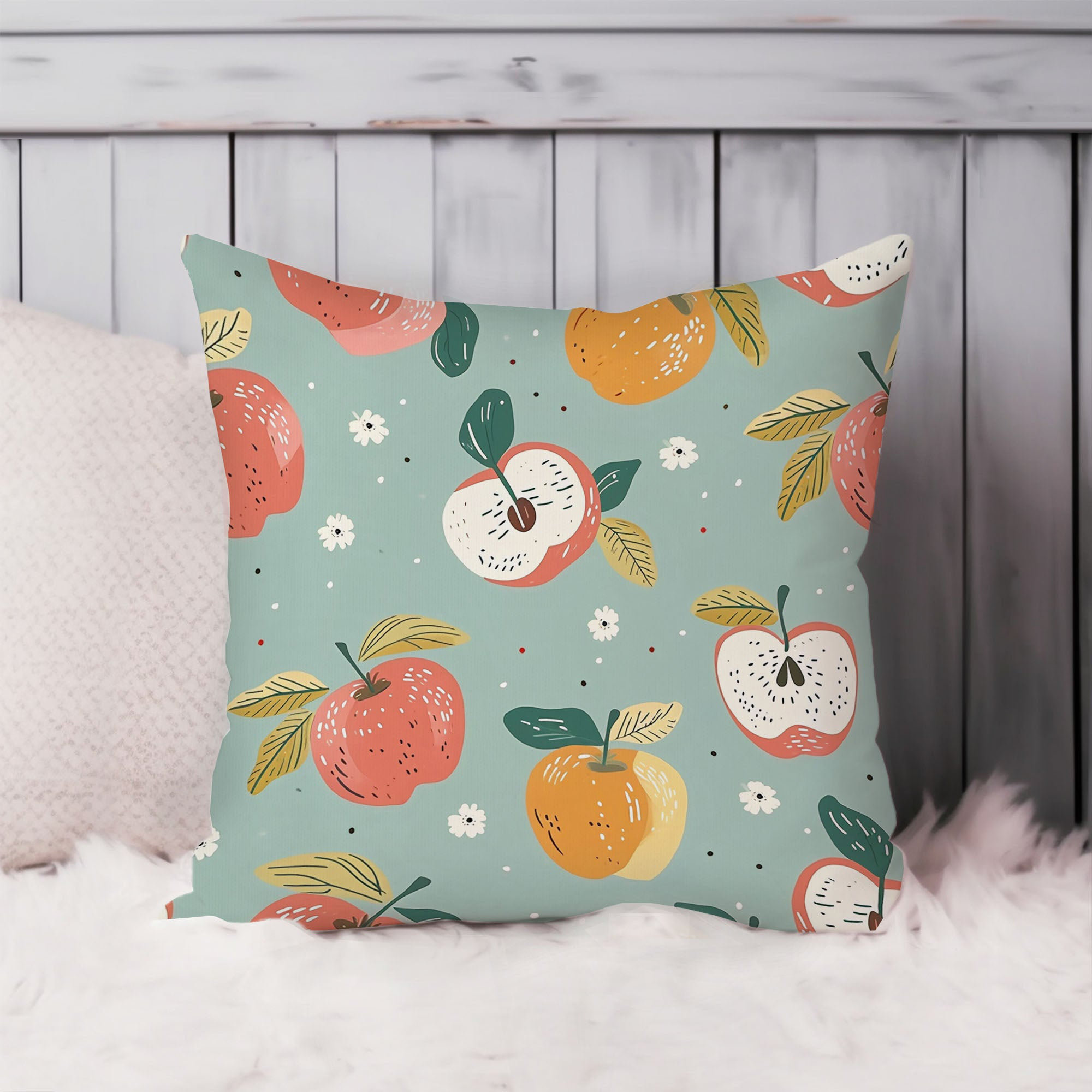 Ethan Taylor Food and Kitchen Apples III Fruits Apple Modern | Wayfair