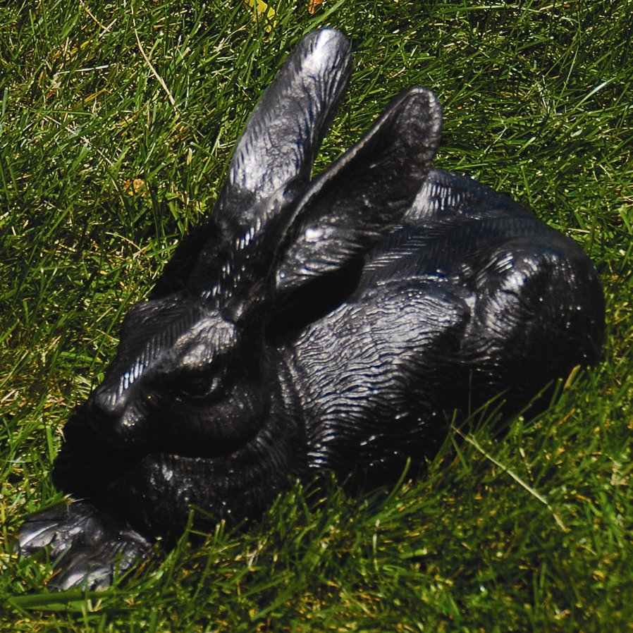 Ophelia & Co. Coronel Rabbit Animals Metal Garden Statue & Reviews ...