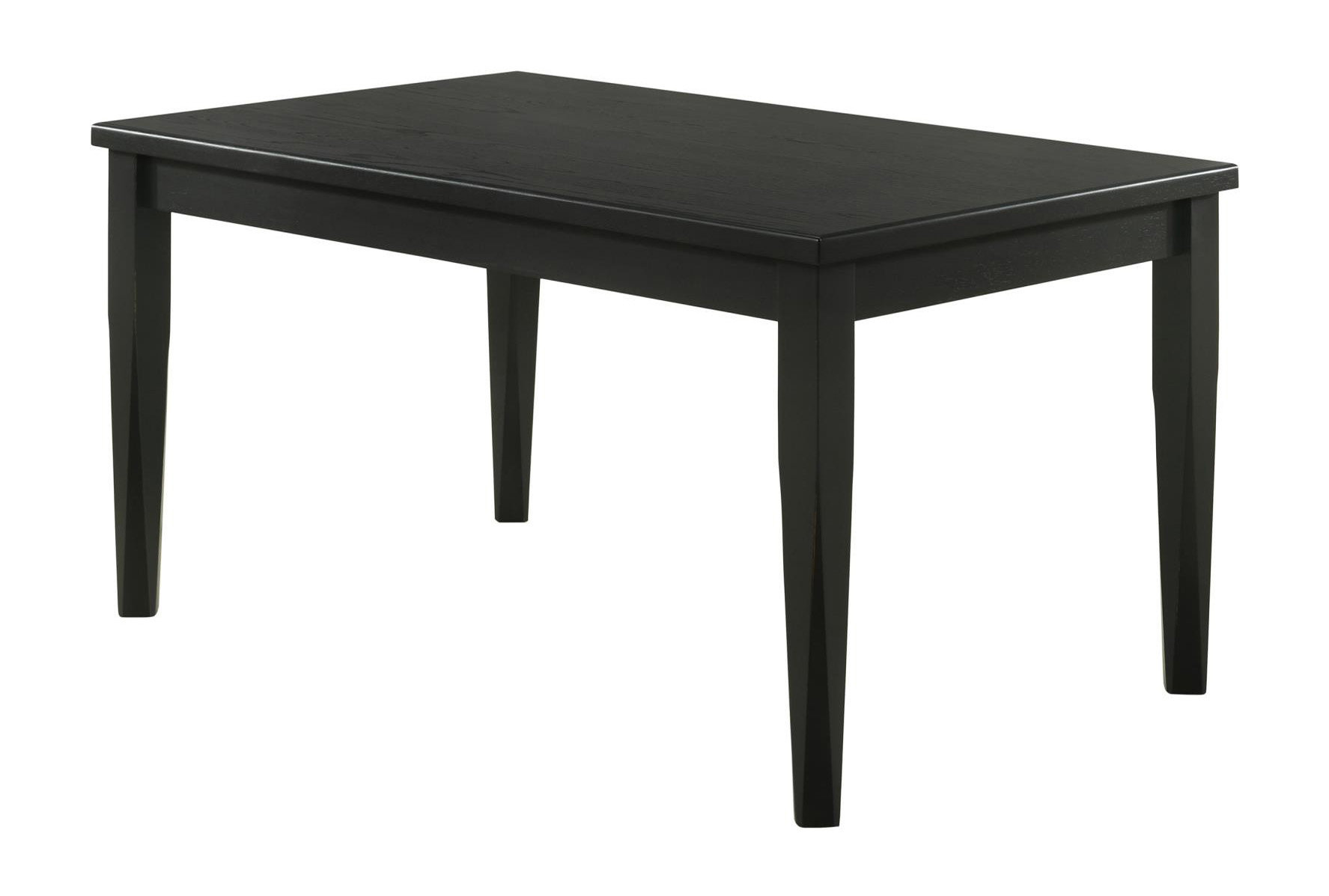 Lark Manor™ Garabet Washed Black Rectangular Dining Table | Wayfair