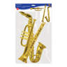The Party Aisle™ 3 Piece Gold Plastic Musical Instruments Set & Reviews ...