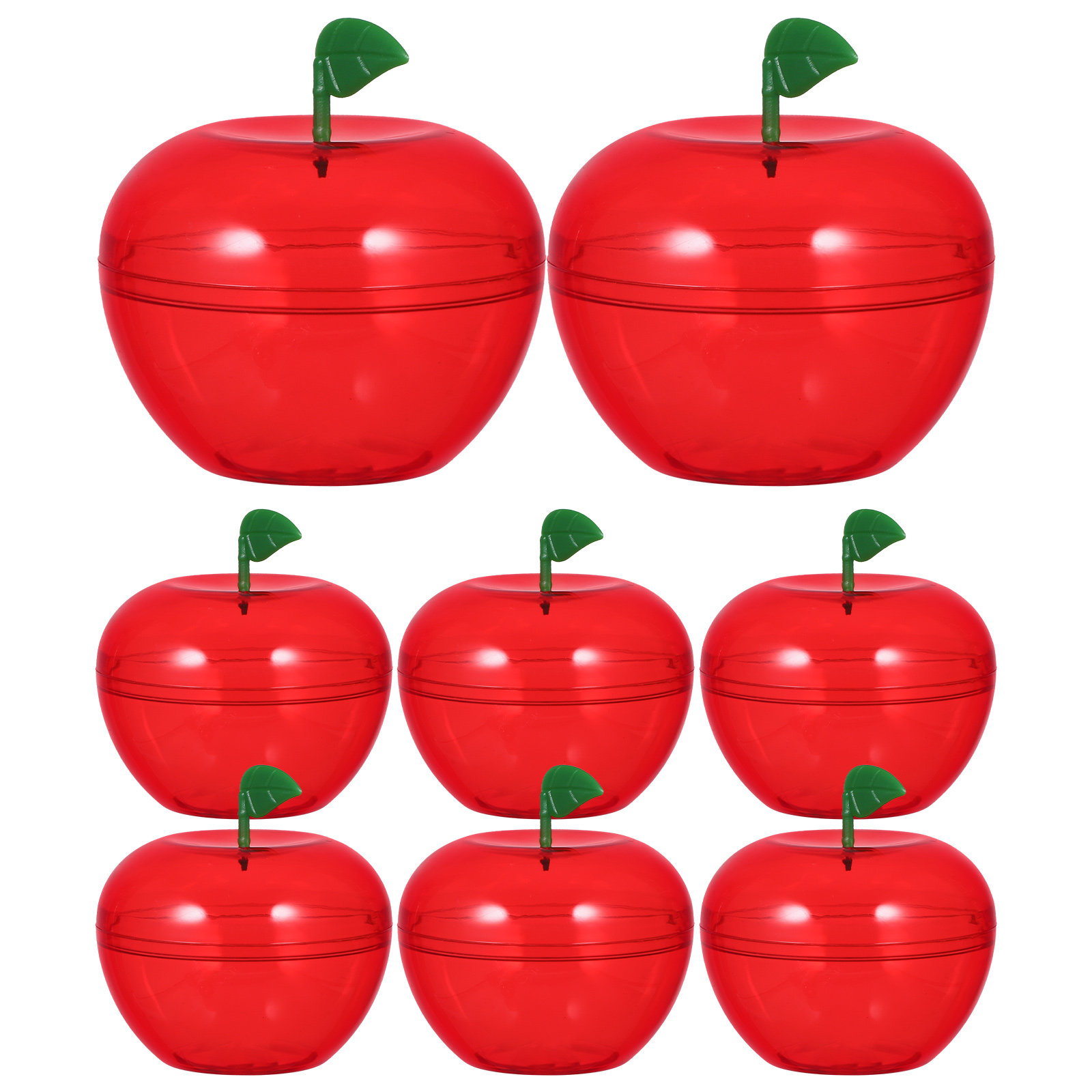 Gracie Oaks 8PCS Christmas Plastic Fruit-shaped Chocolate Candy Box ...