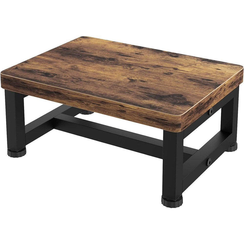 17 Stories Wooden Step Stools With Non-Slip Rubber Feet, Heavy Duty ...