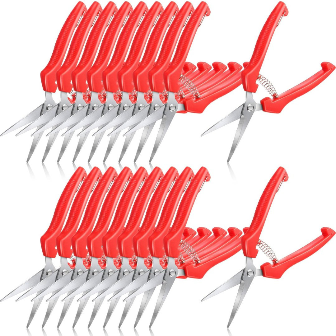 Green Innovation Supply 20 Pcs Bud Trimming Scissors Bulk 7.2 Inch ...