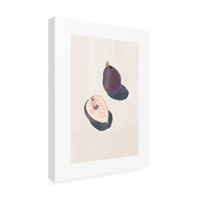 Wrought Studio Ivy Green Illustrations Figs Canvas Art - Wayfair Canada