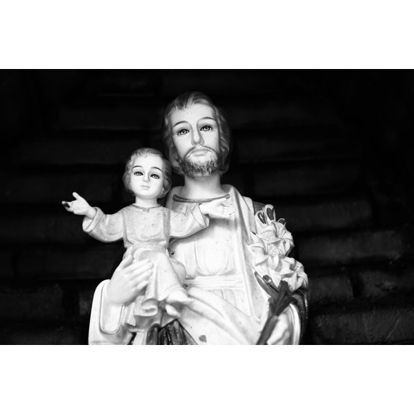 Fleur De Lis Living Jesus Christ And Saint Joseph On Canvas by ...