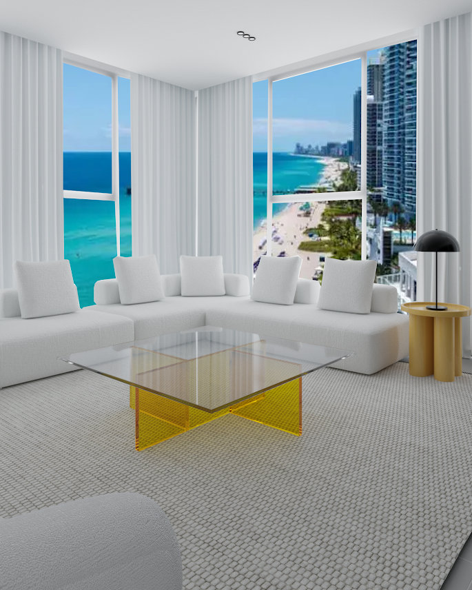 GUSTO DESIGN COLLECTION Sunny Coffee Table Yellow - Wayfair Canada