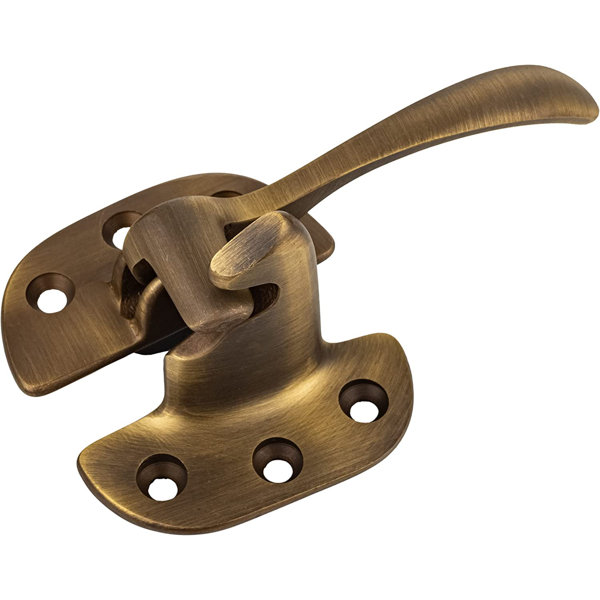 UNIQANTIQ HARDWARE SUPPLY Offset Right Ice Box Door Lever Latch and ...