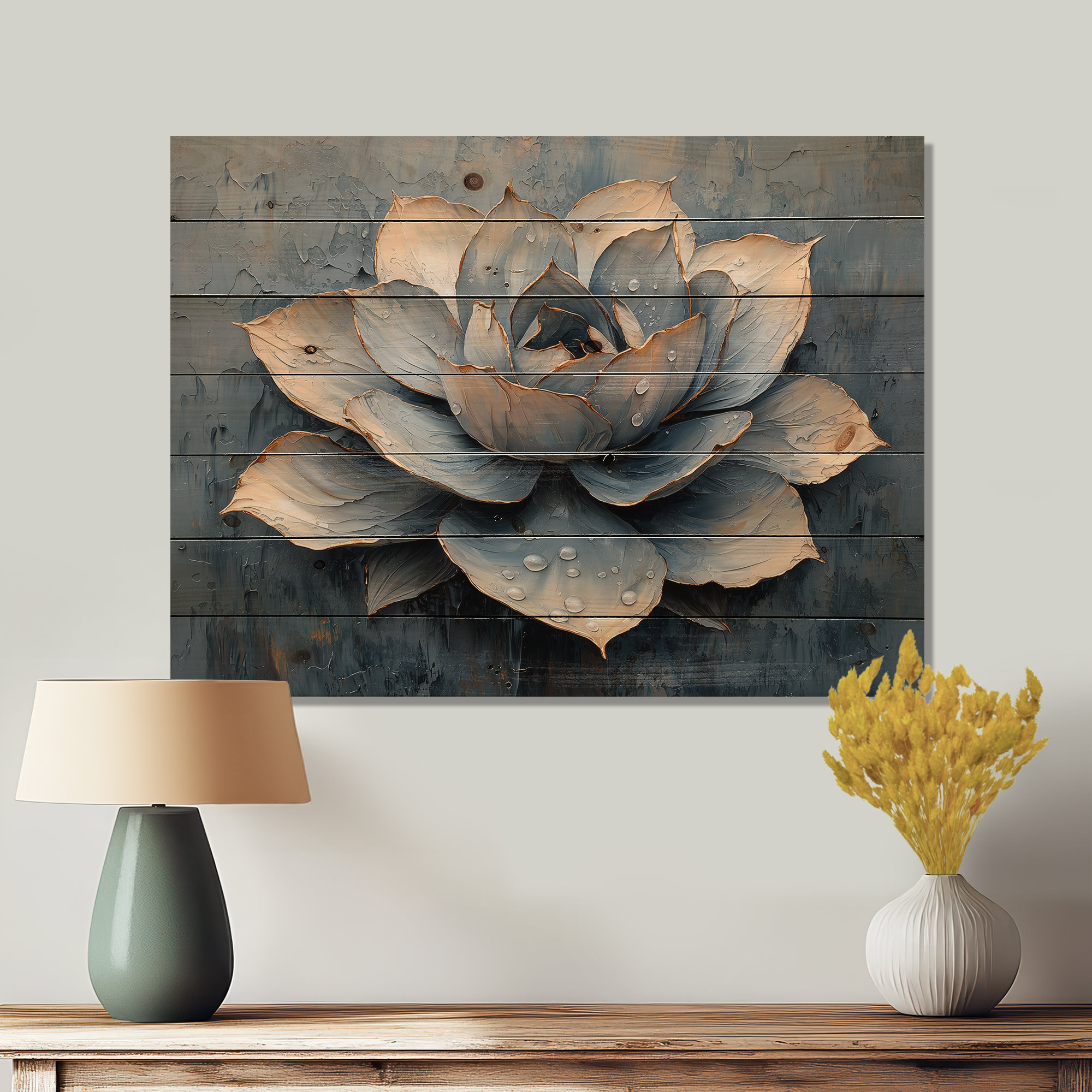 Ophelia & Co. Dark Echeveria Elegans Succulent Simplicity II ...