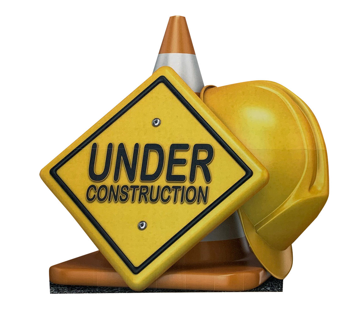 Advanced Graphics Under Construction Sign Cardboard Standup | Wayfair