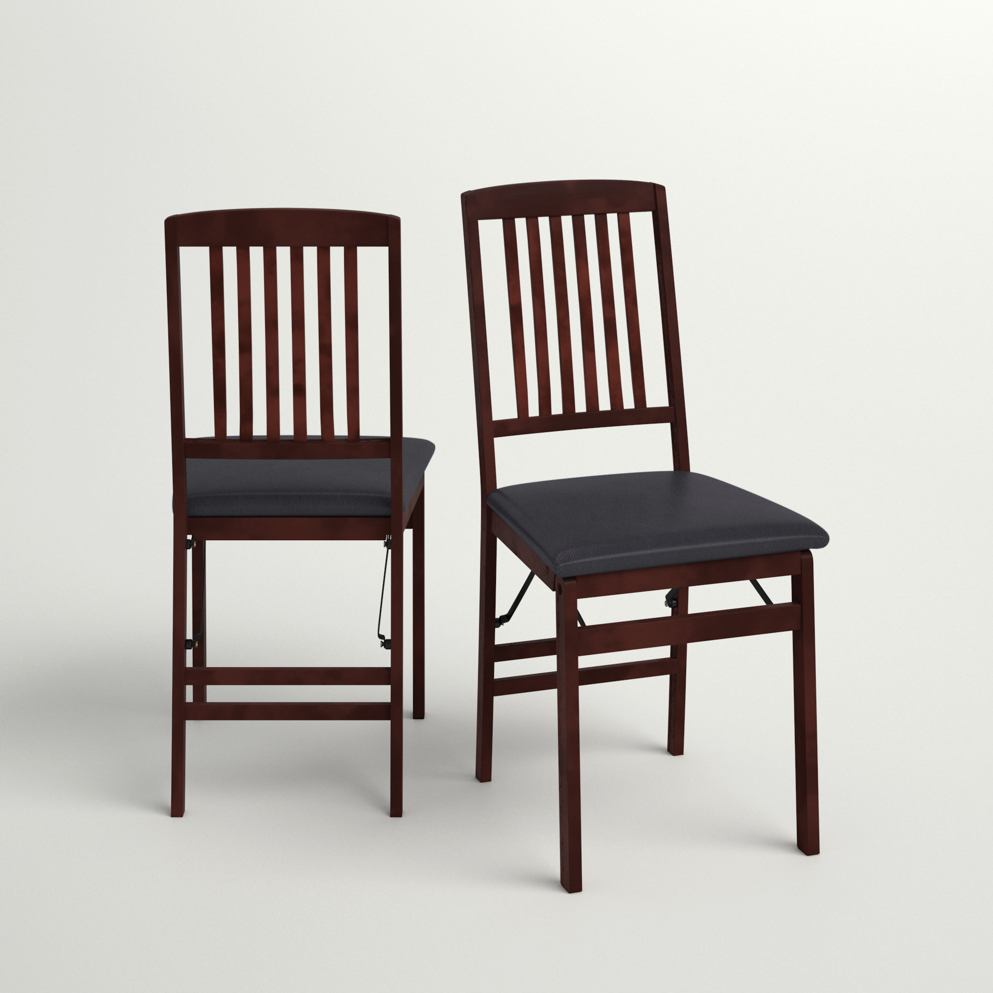 Andover Mills Clarke Mission Back Folding Dining Chair & Reviews | Wayfair