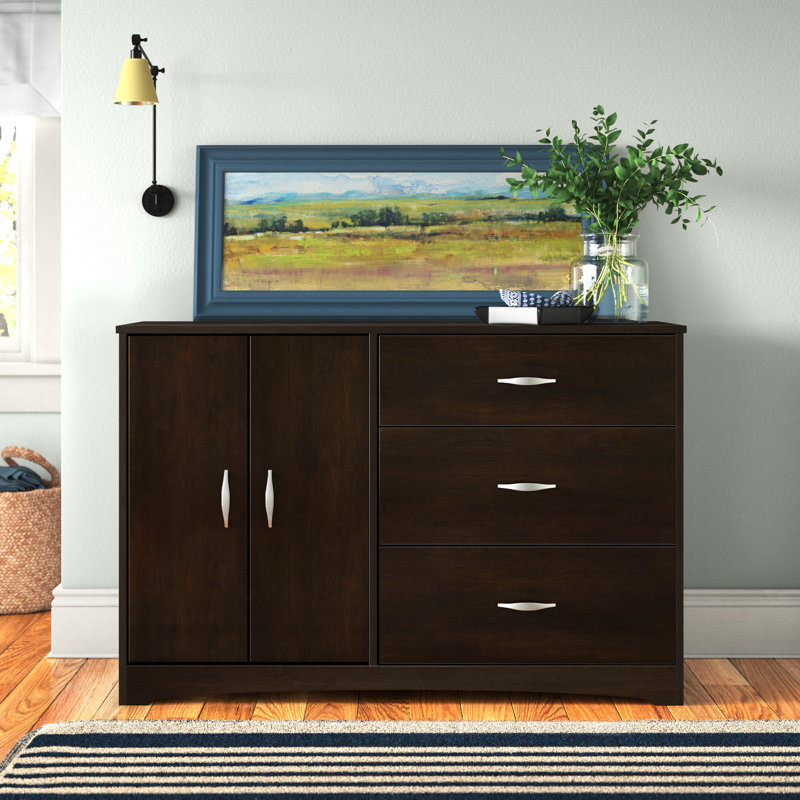Union Rustic Hadder 44.8'' W 3 - Drawer Dresser & Reviews | Wayfair