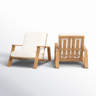 Wade Logan® Isham Patio Chair with Cushions & Reviews | Wayfair