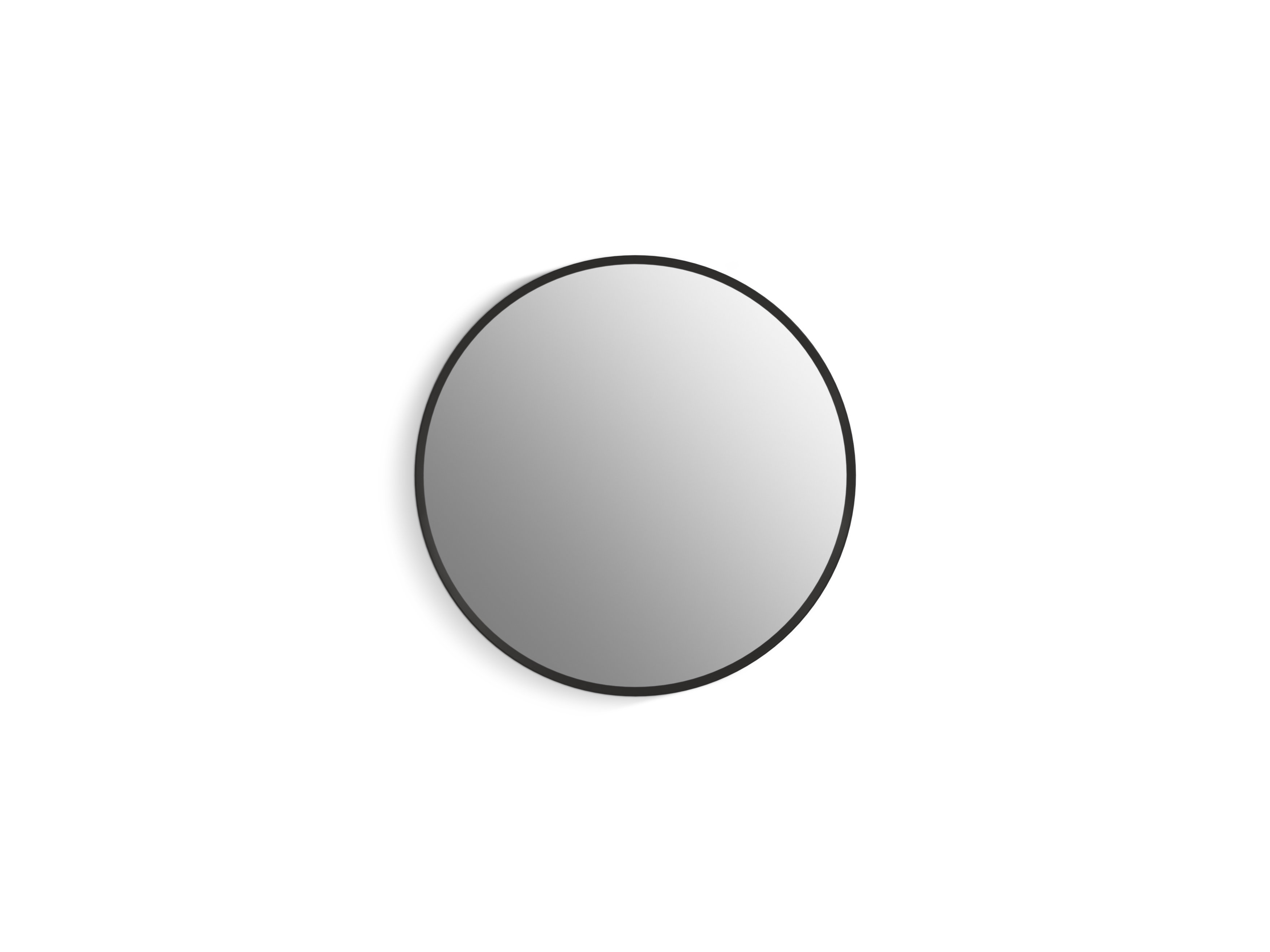 Kohler Verdera 24 in Round Framed Medicine Cabinet, Surface Mount or ...