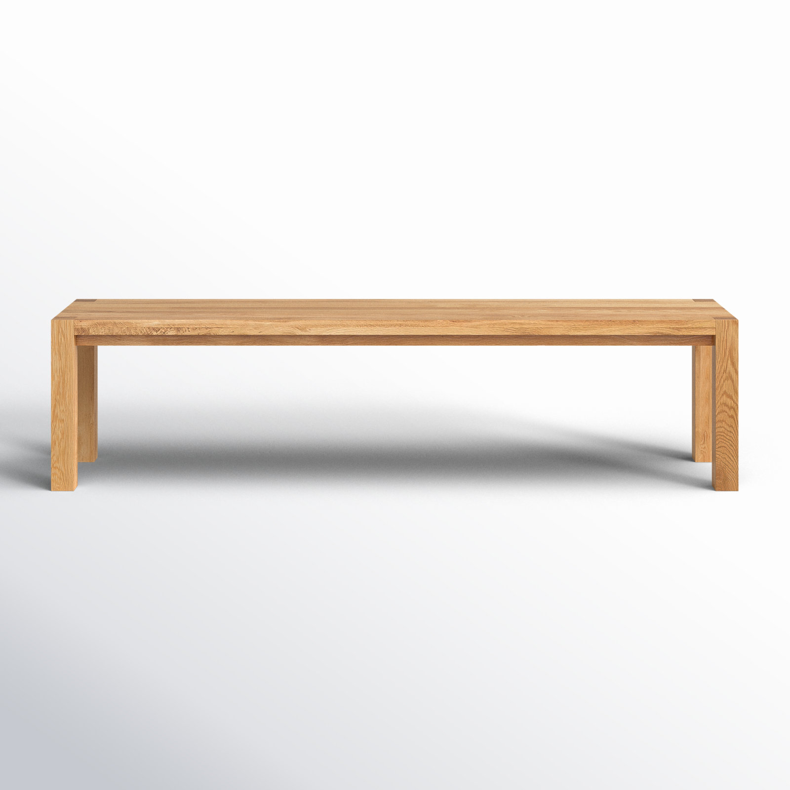 AllModern Baldemar 71" Solid Oak Bench & Reviews | Wayfair