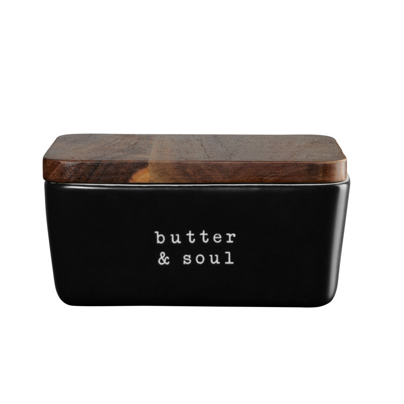 ASA Selection Hey! Butter dish, butter storage, tin, new bone china ...