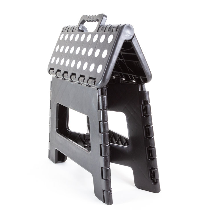 WFX Utility 1 - Step Plastic Lightweight Folding Small Step Ladder ...