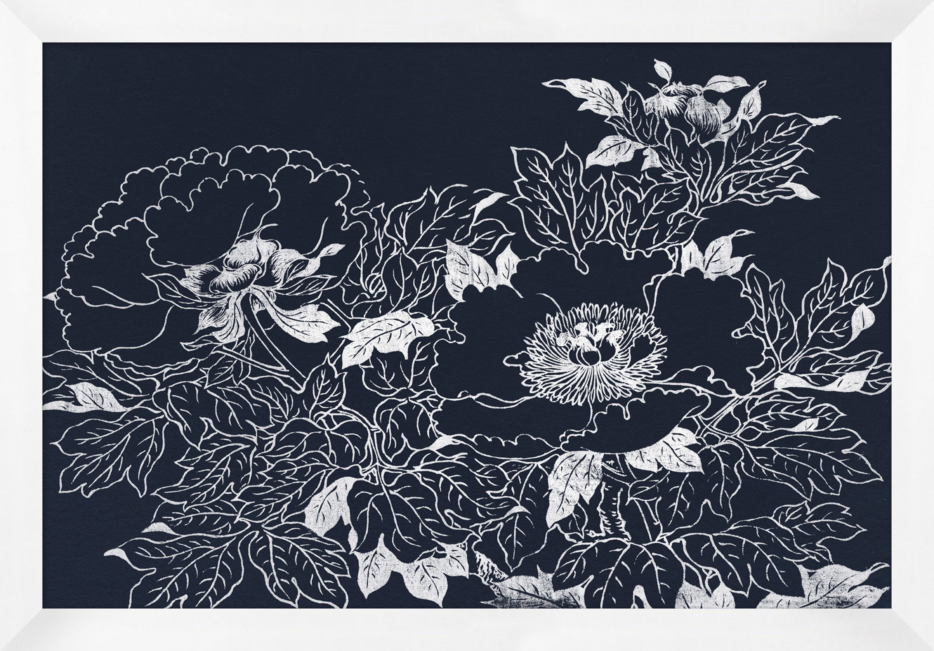 Wendover Art Group Wood Block Nature Impression 3 - Picture Frame ...