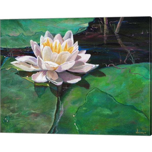 Winston Porter Lily By Sharon Weiser, Canvas Wall Art | Wayfair