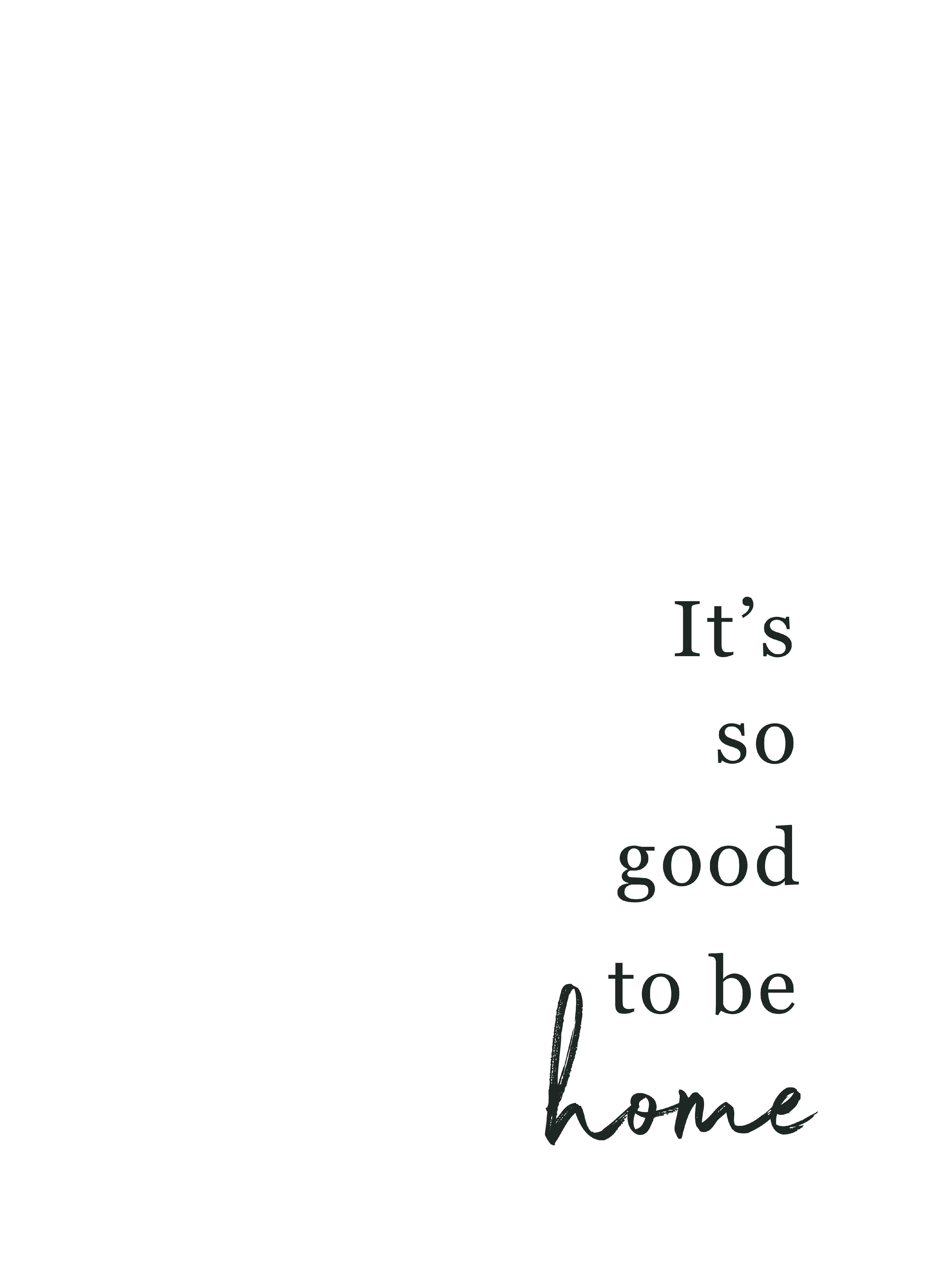 Trinx So Good to Be Home - Wrapped Canvas Print | Wayfair