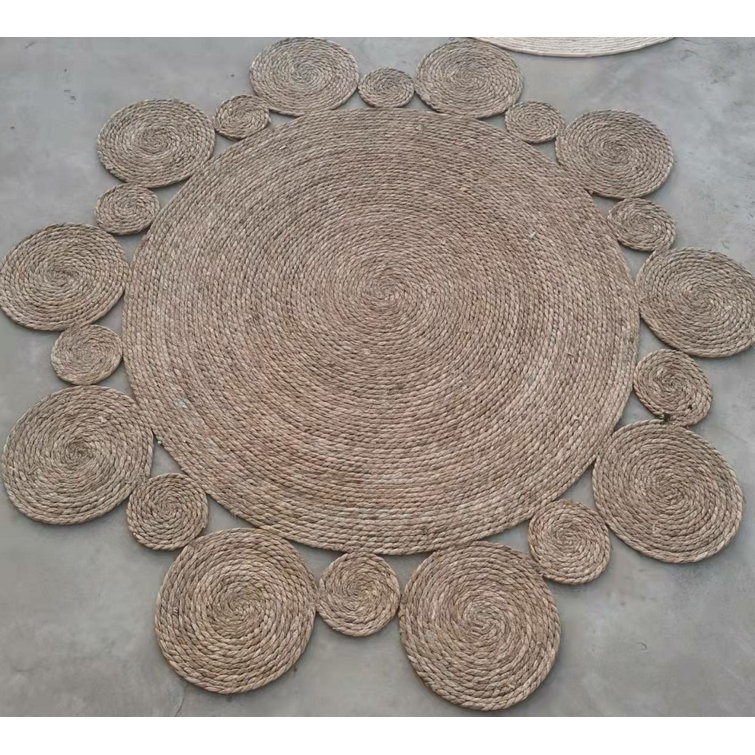 World Menagerie Hartlepool 200cm L Level Cut And Loop Reed Carpet Tile ...