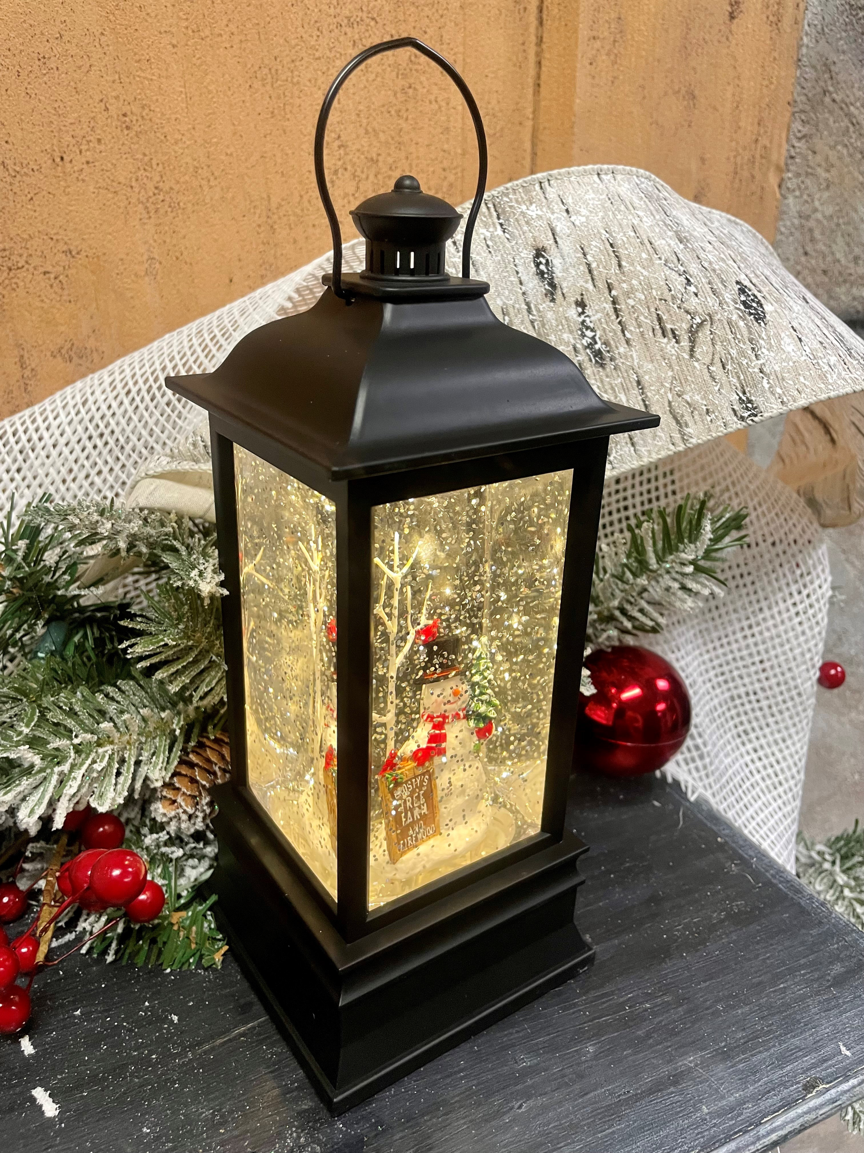 The Holiday Aisle® Tree Farm Water Battery Lanterns & Reviews | Wayfair