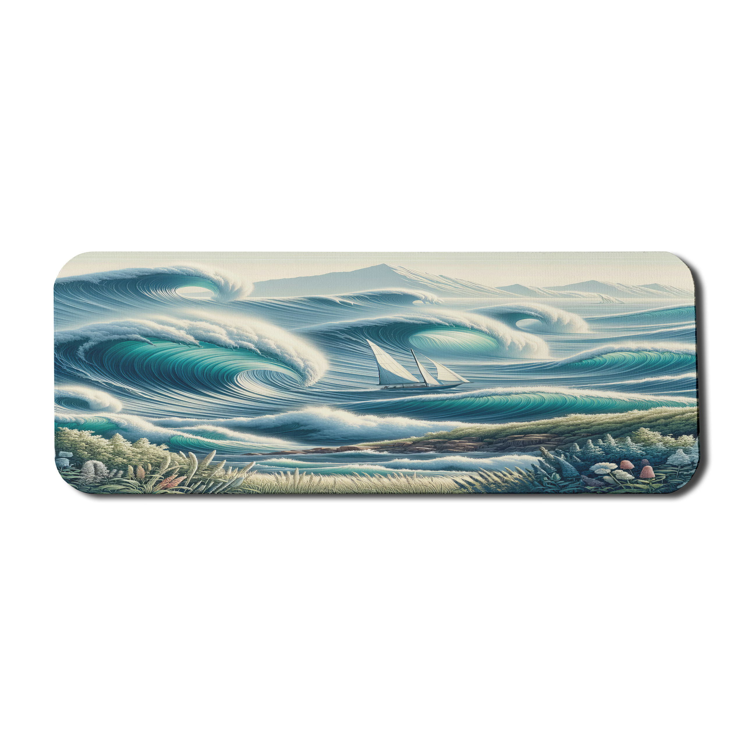 Ebern Designs Sierd Rubber Desk Pad | Wayfair