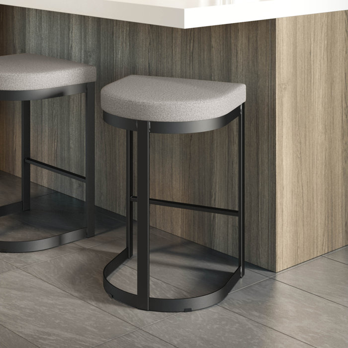 Orren Ellis Karmen Backless Counter & Bar Stool & Reviews | Wayfair