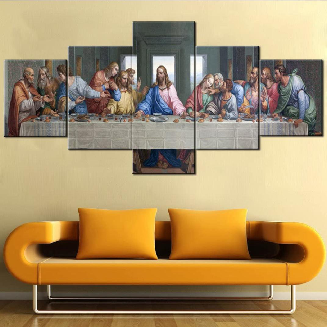 The Holiday Aisle® Easter - 5 Piece Graphic Art Set on Canvas | Wayfair