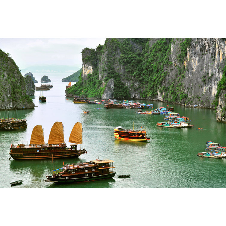 Breakwater Bay Hallong Bay Scene On Canvas by Pirjek Photograph | Wayfair