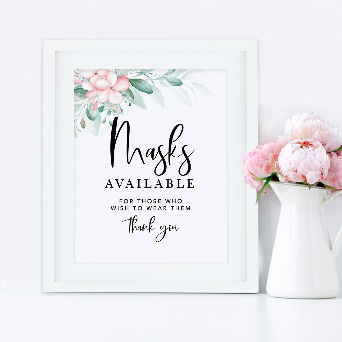 Koyal Wholesale Masks Available, Formal Black And White Print With Pink ...