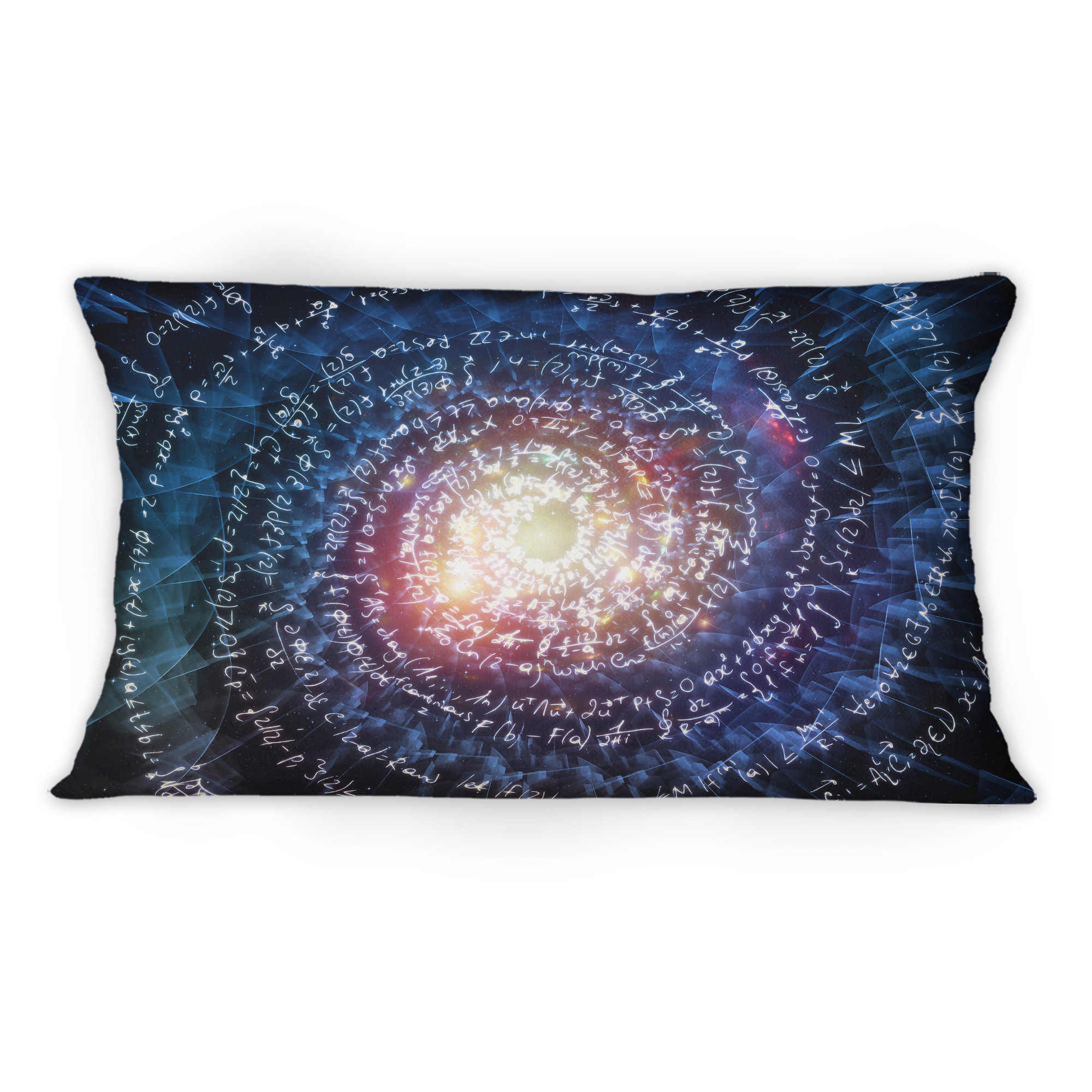 Design Art Spiral Helix Fractal Infinity IV - Modern Printed Throw ...