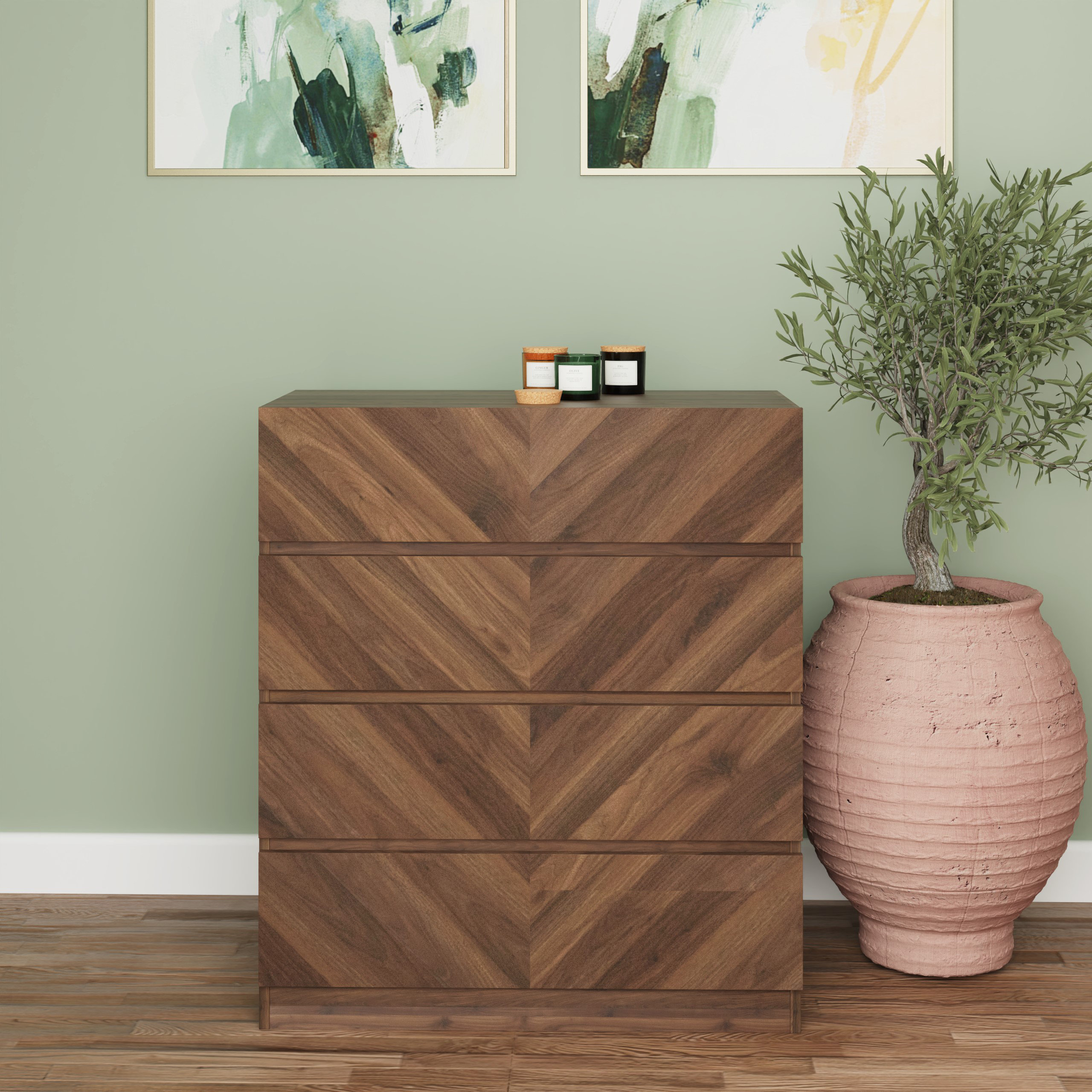 Alpen Home Kascha 4 Drawer 77Cm W Chest of Drawers & Reviews | Wayfair ...