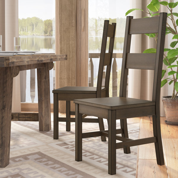 Bungalow Rose Tiernagh Solid Wood Dining Set & Reviews - Wayfair Canada