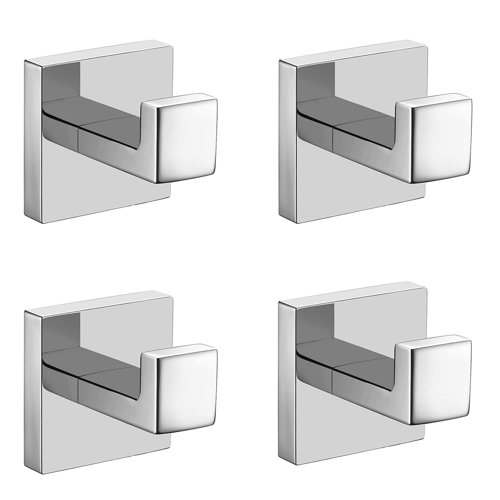 Polished Chrome Towel & Robe Hooks You'll Love | Wayfair