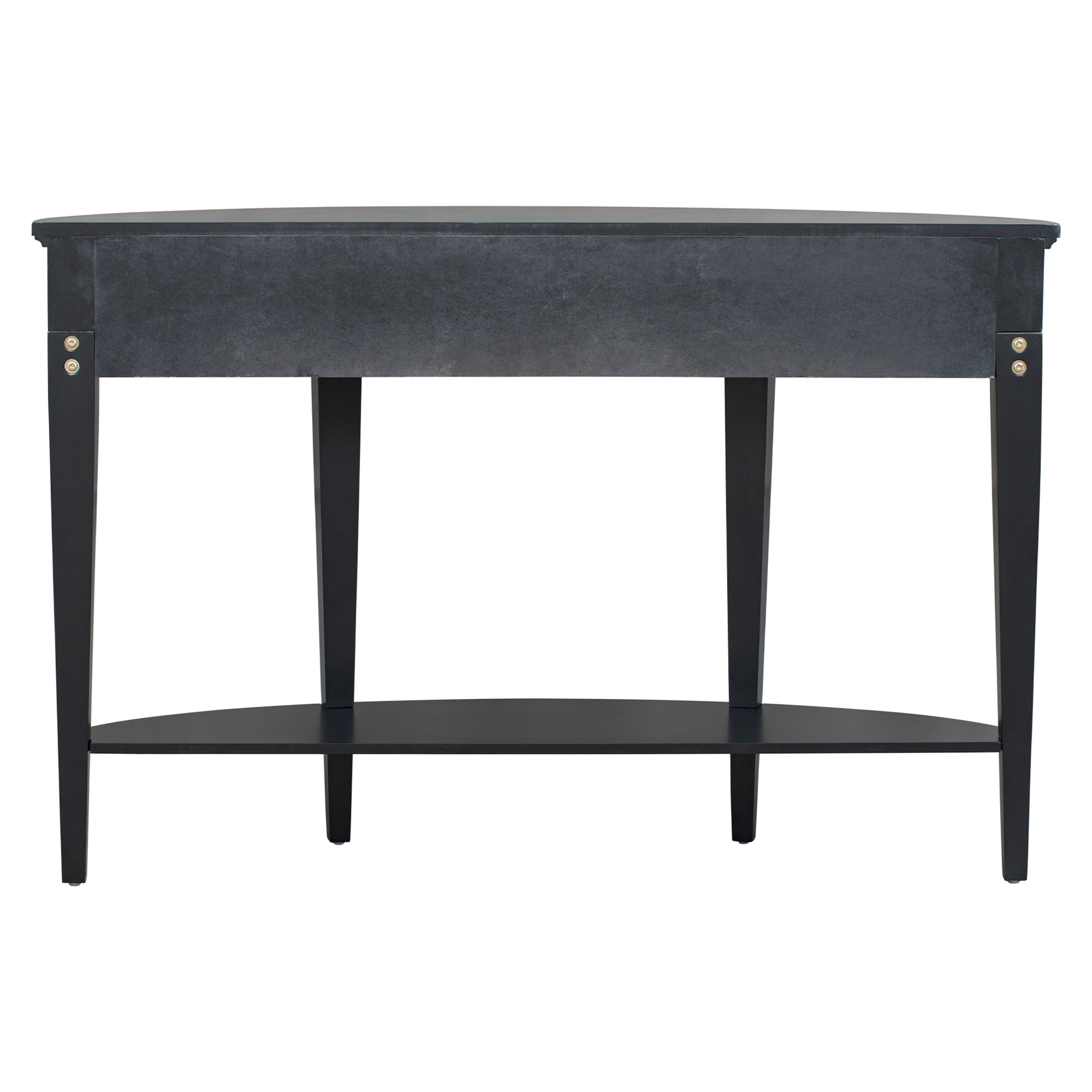KUNMINGZHUANGZHEN Modern Curved Console Table With Multiple Storage ...