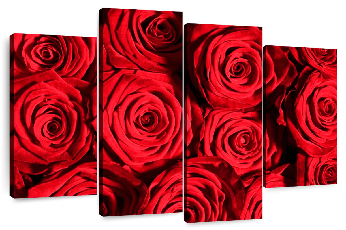 Lark Manor™ Harnek Stunning Red Roses | Wayfair