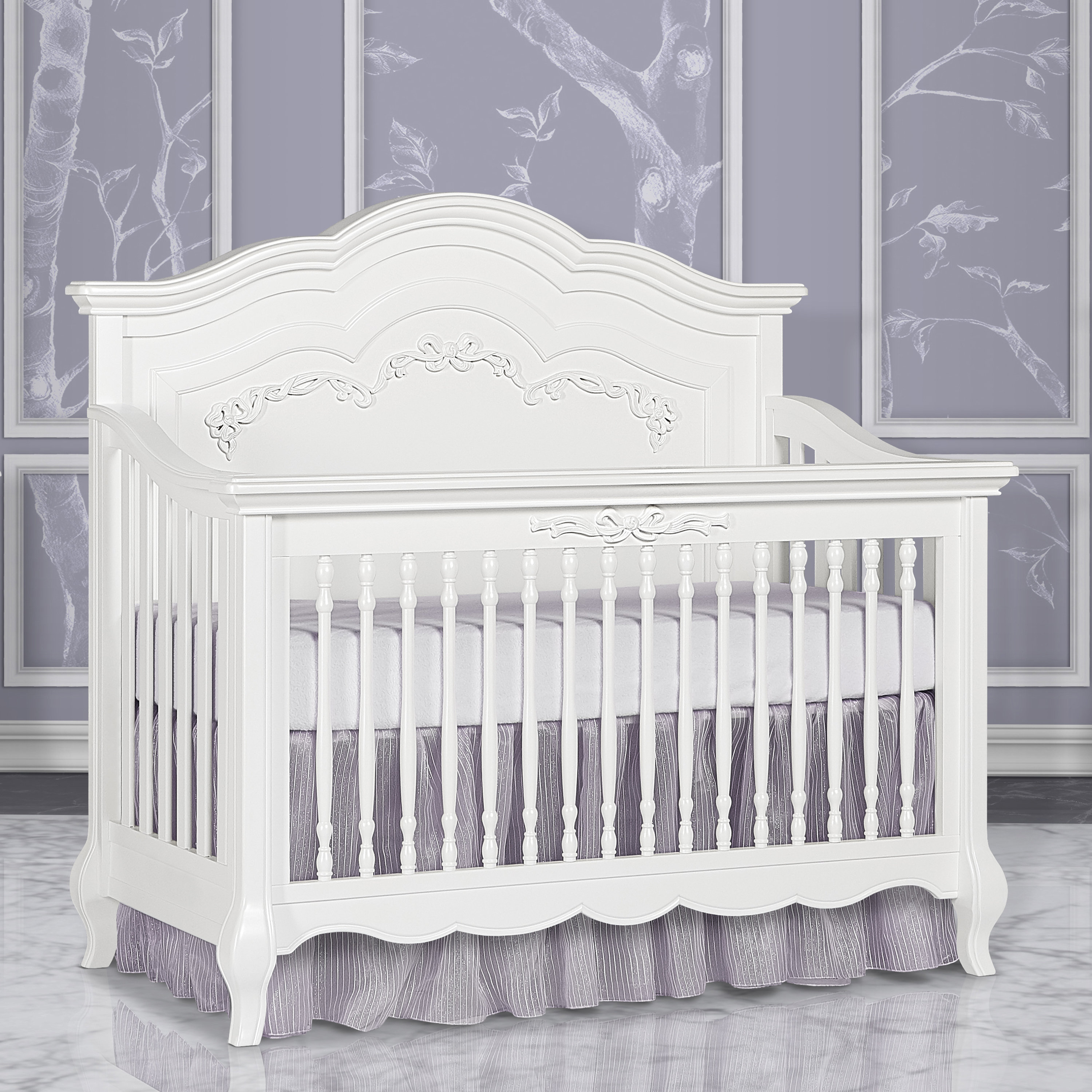 Evolur Aurora 5-in-1 Convertible Crib & Reviews | Wayfair