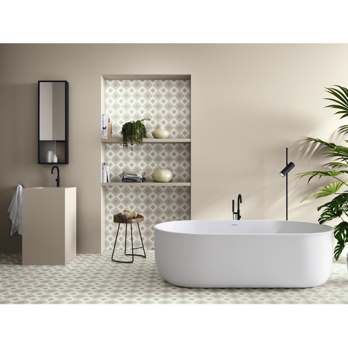 The Bella Collection PERTH Astone 6" x 6" Porcelain Wall & Floor Tile ...