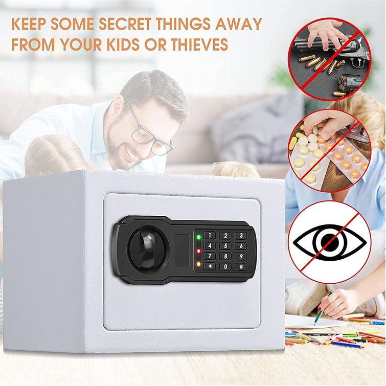 Belleze Safe Box Lock | Wayfair