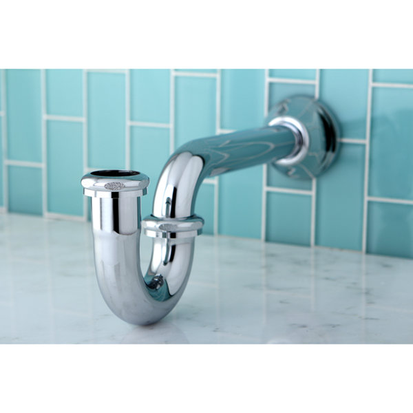 Kingston Brass Vintage 1-1/4 Inch Decor P-Trap, 18 Gauge & Reviews ...