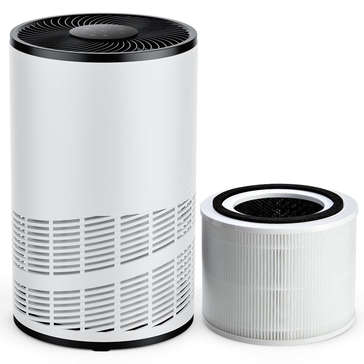 Smugdesk.com Air Purifier and Air Filter Replacement, HEPA Filter Air ...
